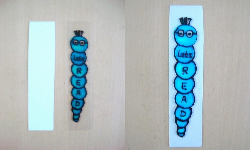 Make Your Own Bookmark Bookworm Bookmark Create And Craft